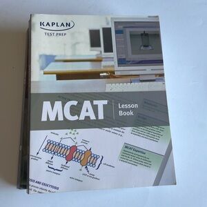 Kaplan | Other | Mcat Study Textbooks Kaplan And Princeton Review ...